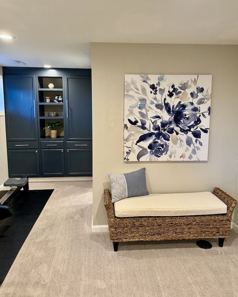 Basement Walls With Navy The 8 Best WHITE & OFF WHITE Paint Colors For