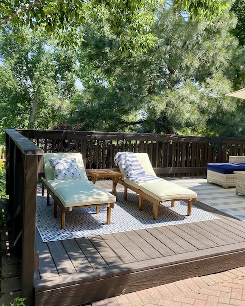 The Ultimate Behr Cordovan Brown Solid Stain Deck Refinish - All in Stripes